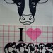I Love Cows & Cow Permanent Vinyl Decal Set. - Etsy
