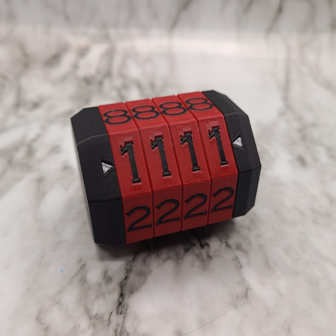 CRIMSON Resettable Cryptex | Puzzle Box | Lock Box - Etsy