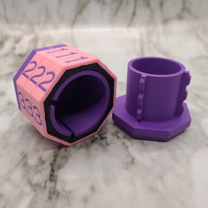 BUBBLEGUM Resettable Cryptex | Puzzle Box | Lock Box - Etsy