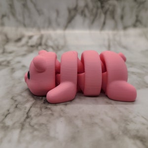 Flexi Fidget Pig | Fidget Toy - Etsy