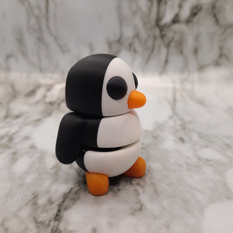 Flexi Fidget Penguin | Fidget Toy - Etsy