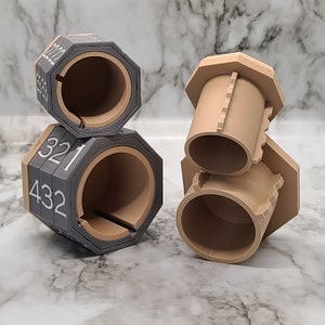 Custom Resettable Cryptex | Lock Box | Puzzle Container - Etsy