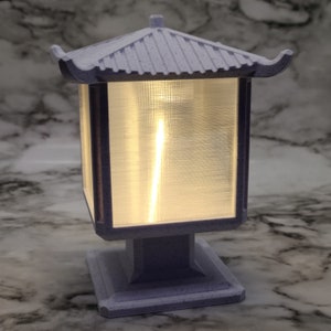 Traditional Japanese Style LED Lantern | LED | Remote Controlled - Etsy