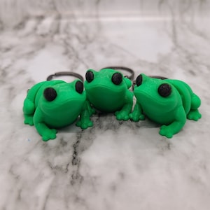 Baby Frog Keychain - Etsy