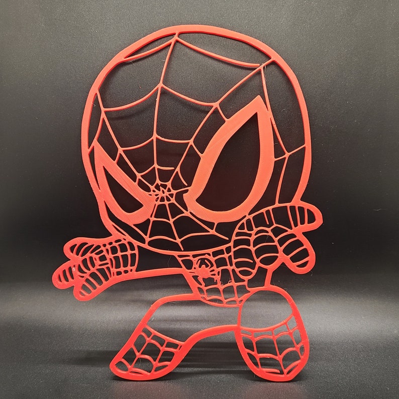 Spiderman 2D Wall Art - Etsy