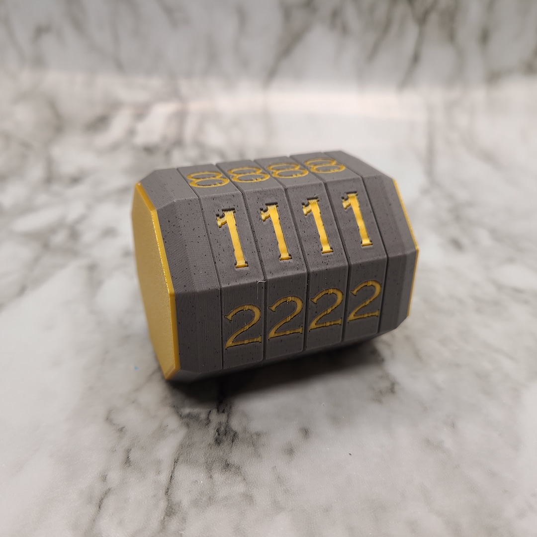 PROSPERITY Resettable Cryptex | Puzzle Box | Lock Box - Etsy