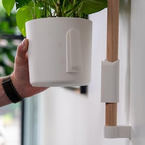 The Rail - Modular Wall Mounted Planter System | 3D Printed Pots ...
