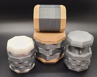 Cryptex Puzzle Box - Etsy