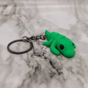 Baby Crocodile Keychain - Etsy
