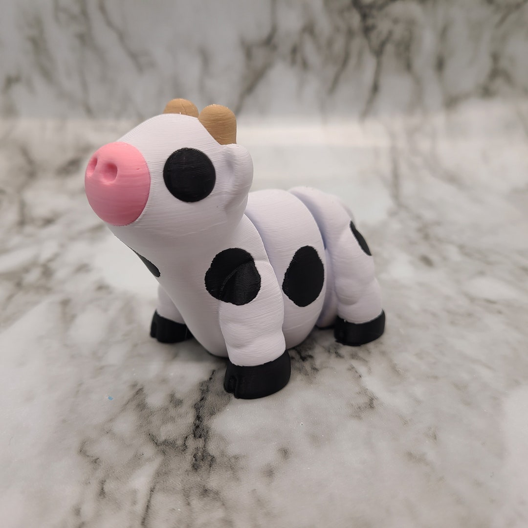 Flexi Fidget Cow | Fidget Toy - Etsy