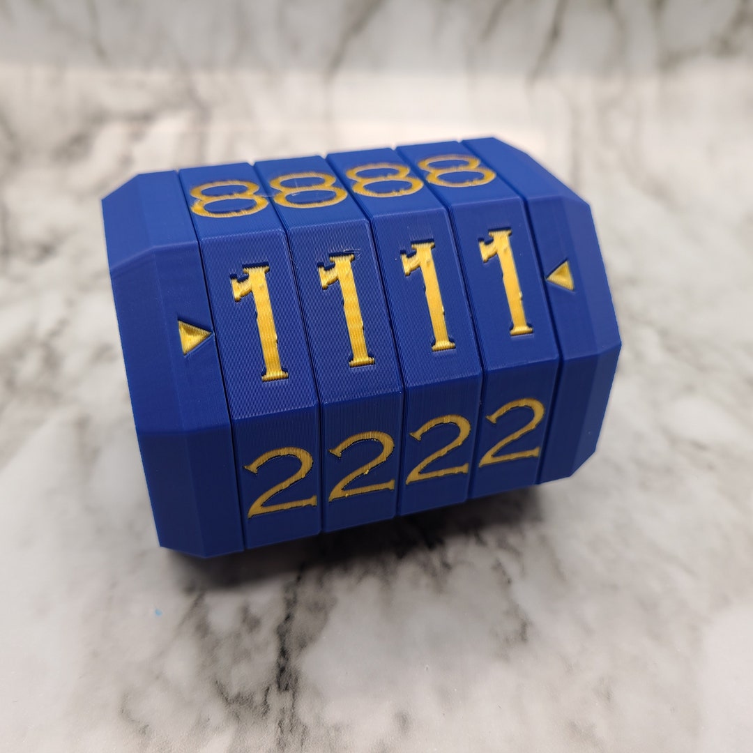 ROYAL MARINE Resettable Cryptex | Puzzle Box | Lock Box - Etsy