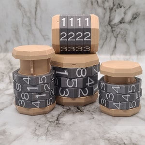 Custom Resettable Cryptex | Lock Box | Puzzle Container - Etsy