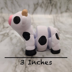 Flexi Fidget Cow | Fidget Toy - Etsy