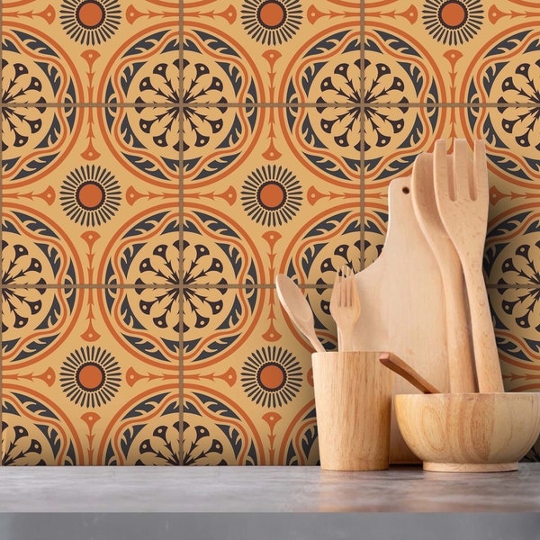 Italian Tile Mural - Etsy