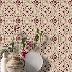 Italian Chiave Floor Tile Stickers | Peel and Stick Backsplash Tile ...