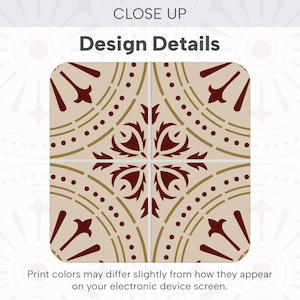Italian Chiave Floor Tile Stickers | Peel and Stick Backsplash Tile ...