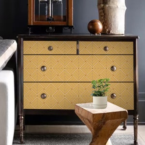 Yellow Seamless Floor Tile Stickers | Peel and Stick Kitchen ...