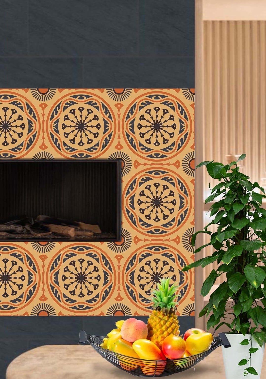 Traditional Italian Peel and Stick Tile Stickers | Kitchen Bathroom ...