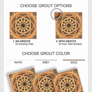 Traditional Italian Peel and Stick Tile Stickers | Kitchen Bathroom ...
