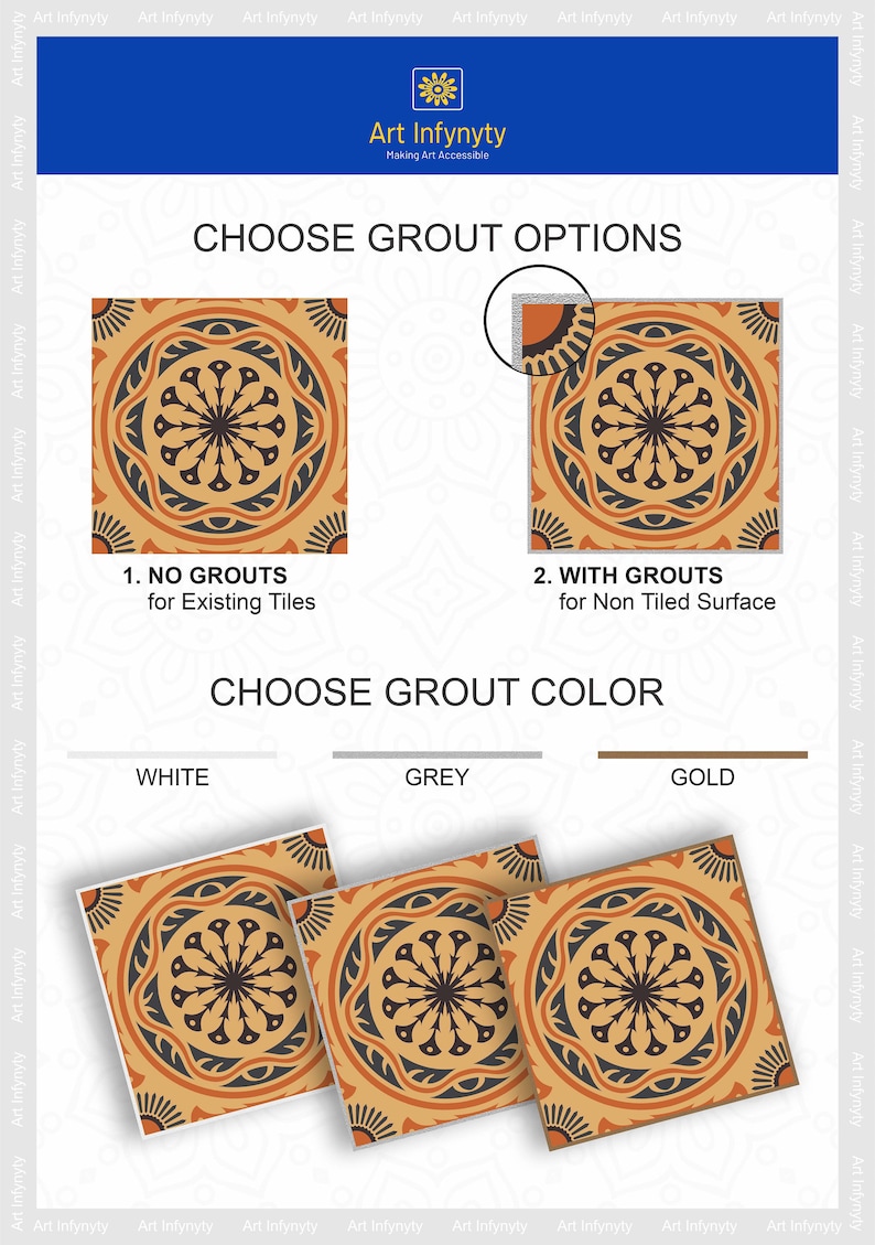 Traditional Italian Peel and Stick Tile Stickers | Kitchen Bathroom ...