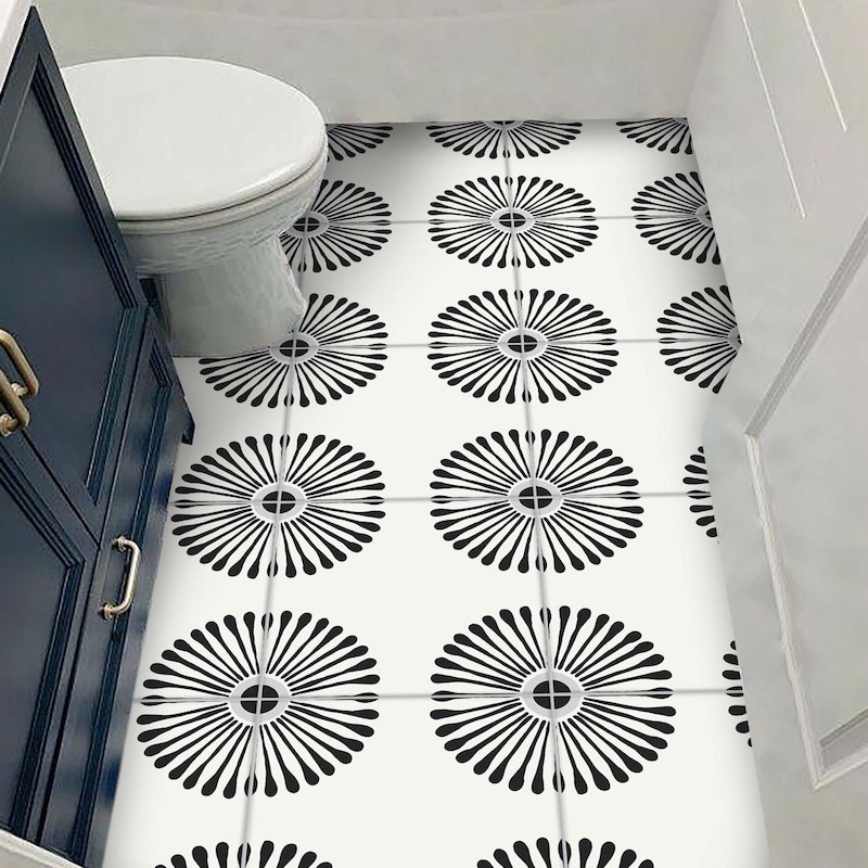Bathroom Floor Tile Stickers - Etsy
