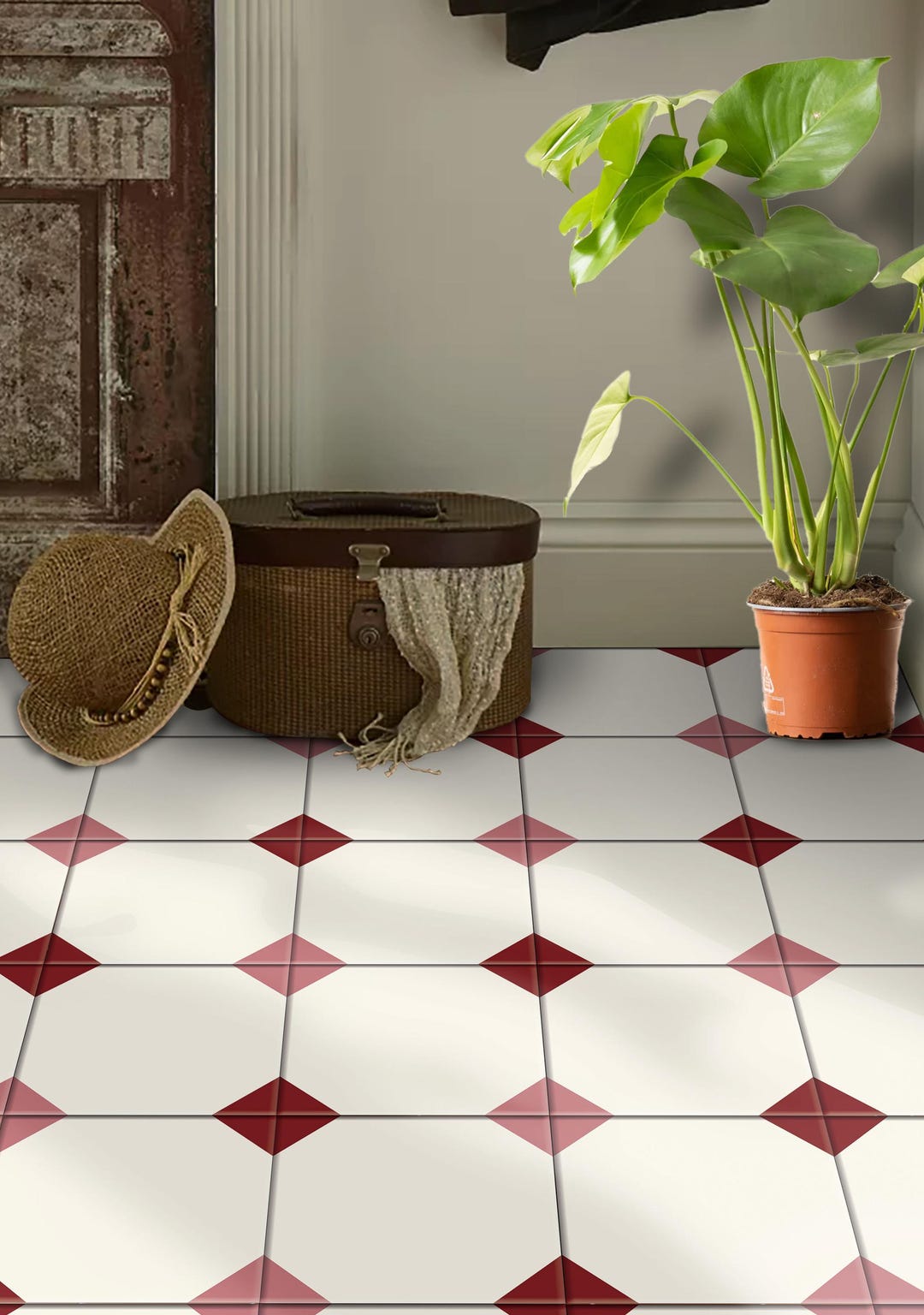 Peel and Stick Geometric Tile Stickers | Removable | Backsplash Tile ...