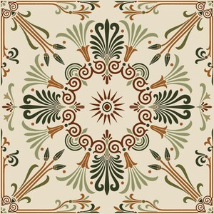 Vintage Egypt Tile Vinyl, Kitchen Tile Vinyl, Tile Decals, Hand Crafted ...