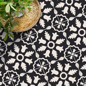 Peel and Stick Floor Tile Stickers: Kitchen & Bathroom Backsplash ...