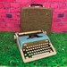 ULTRA RARE Fully Functional Gold Royal Aristocrat Vintage Typewriter X ...