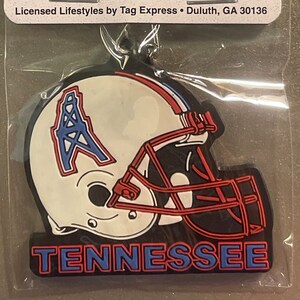 Vintage NFL Houston Tennessee Oilers Keychain 1997 Rare Memorabilia - Etsy