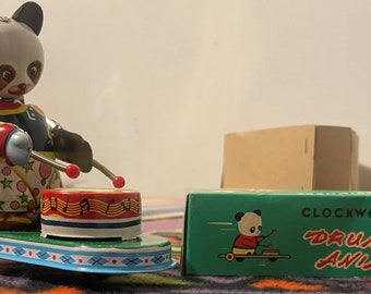 Wind up Tin Toy - Etsy
