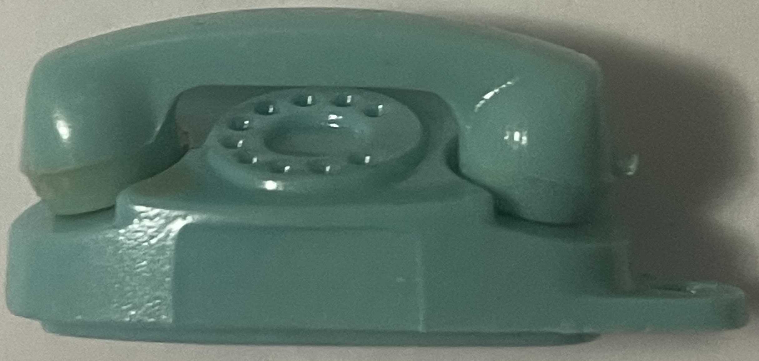 Vintage 1960s Blue Teal Princess Phones Keychain Key Chain - Etsy