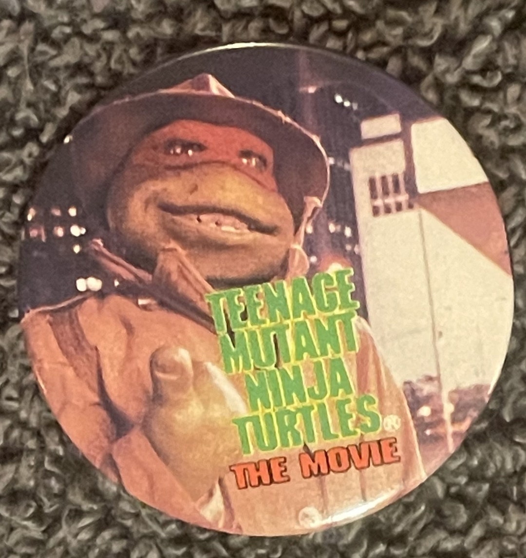 Vintage 1990 Teenage Mutant Ninja Turtles Movie Pin, Thumbs Up, TMNT - Etsy