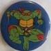Vintage 1990 Teenage Mutant Ninja Turtles Movie Pin, Raphael, TMNT - Etsy