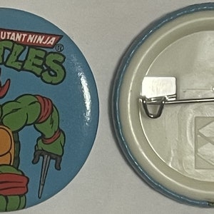 Vintage 1990 Teenage Mutant Ninja Turtles Movie Pin, Raphael, TMNT - Etsy