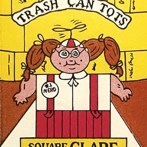 Vintage 1980s Trash Can Tots Stickers Madballs and Garbage Pail Kids ...