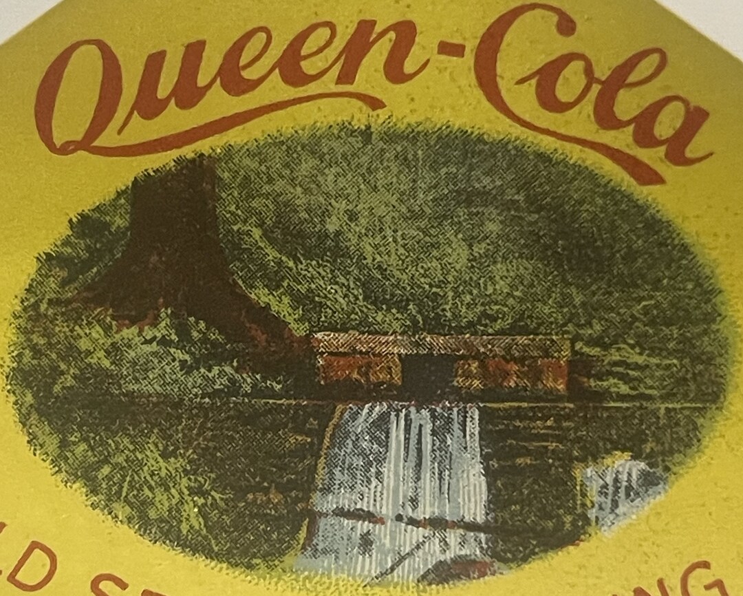 Antique Vintage 1930s Queen Cola Label, Punxsutawney, PA, Unique ...