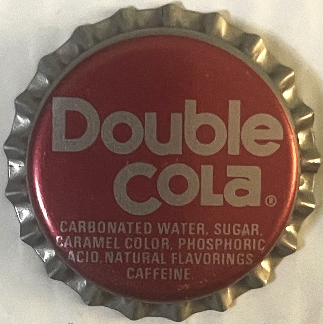 Vintage 1970s Double Cola Bottle Cap, Seven up Bottling, Hagerstown, MD ...