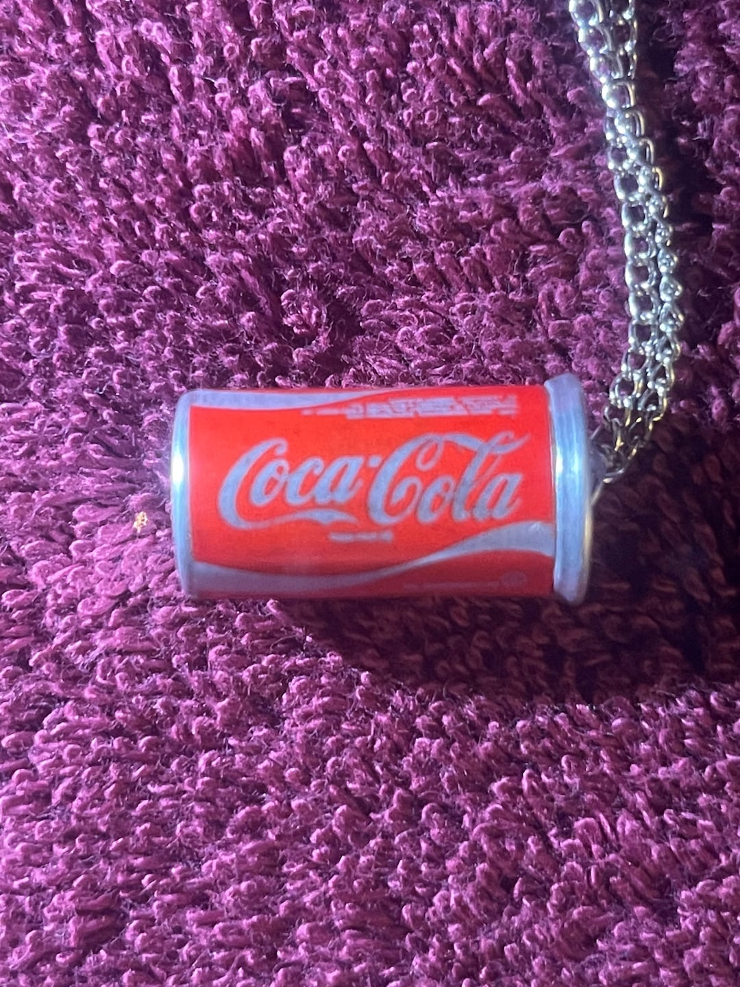 Vintage 1980s Coca‑cola Mini Can Necklace | NOS Factory Sealed Coke ...