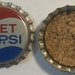 Vintage 1960s Diet Pepsi Cola Cork Bottle Cap, Grand Forks, ND, First ...
