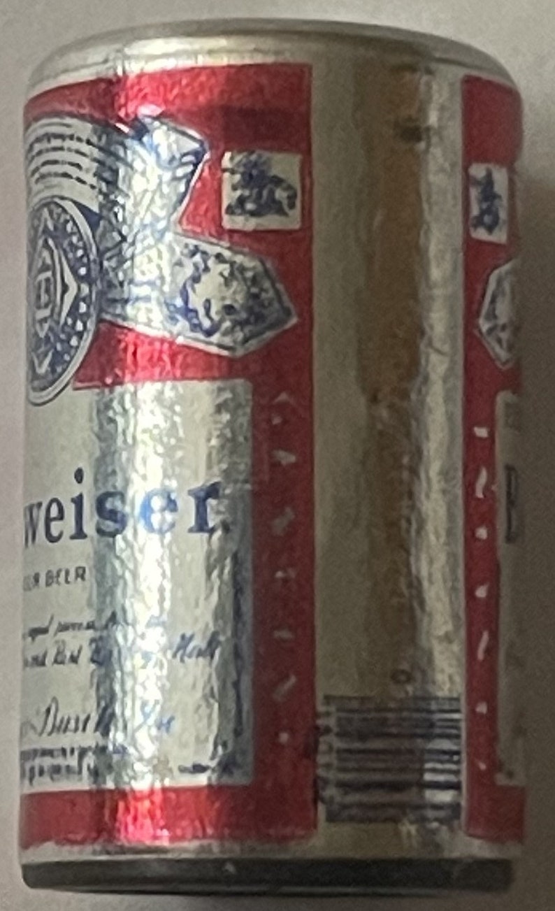 Vintage 1970s Mini Budweiser Beer Can Vending Gumball Never - Etsy