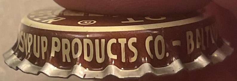 Antique Vintage Tru Root Beer Cork Bottle Cap Baltimore MD - Etsy