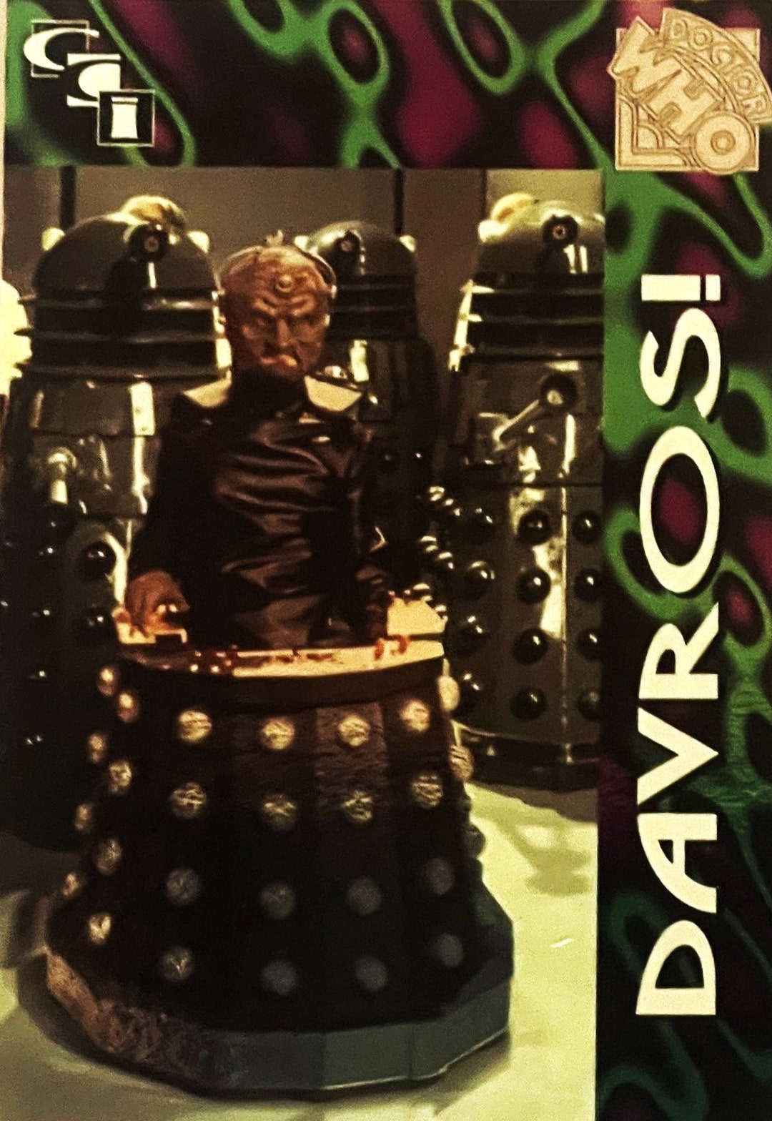 1994 Doctor Who Davros Foil Card — Cornerstone Direct‑order Release - Etsy
