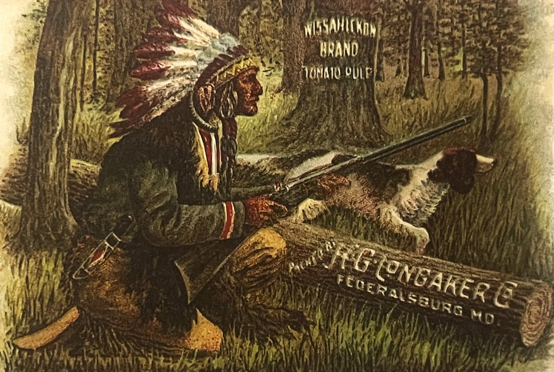 Antique 1920s Wissahickon Can Label, Federalsburg, MD, Stunning ...