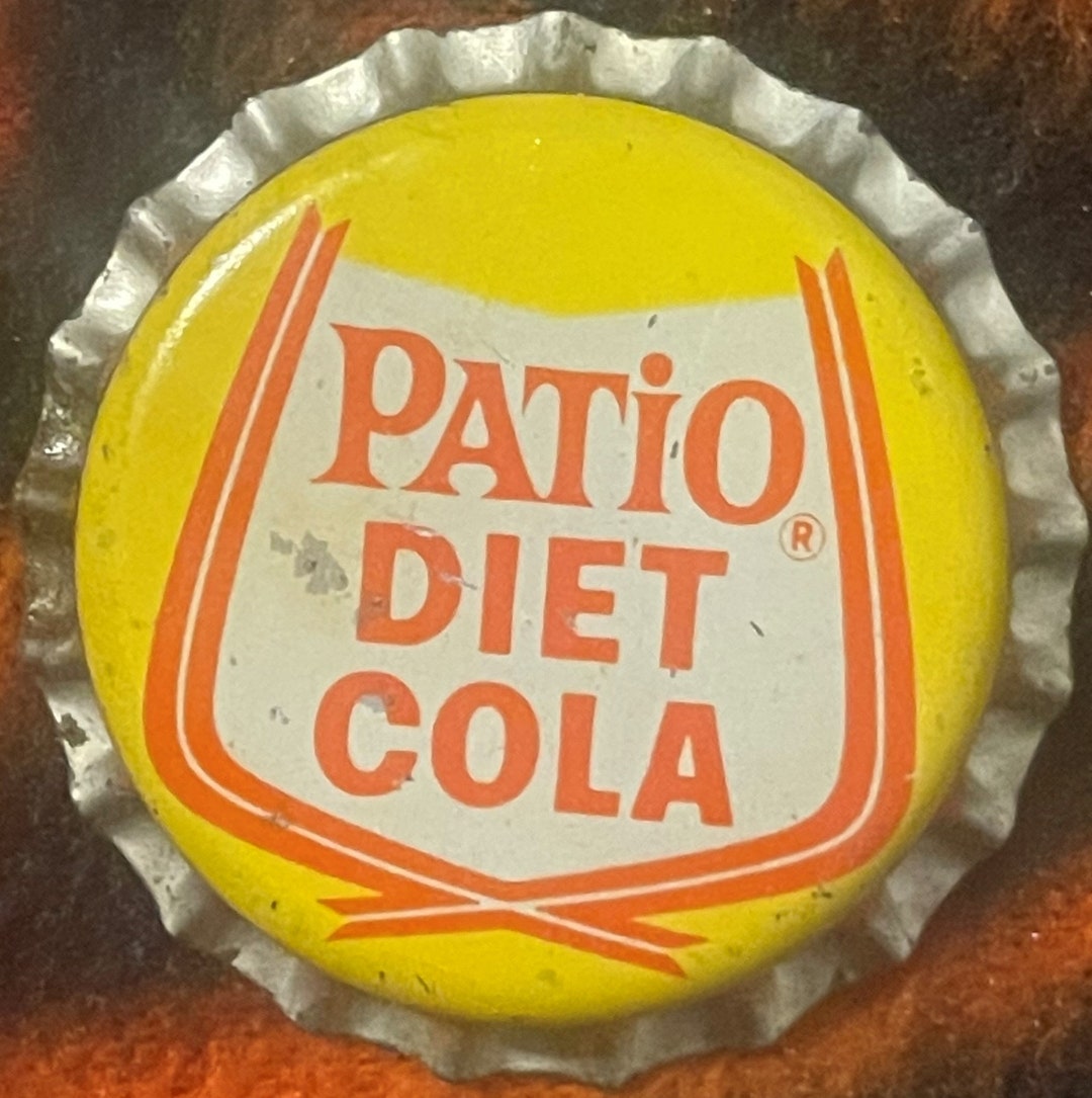 NOS 1963–1964 Patio Diet Cola Cork Bottle Cap • Pre‑diet Pepsi ...