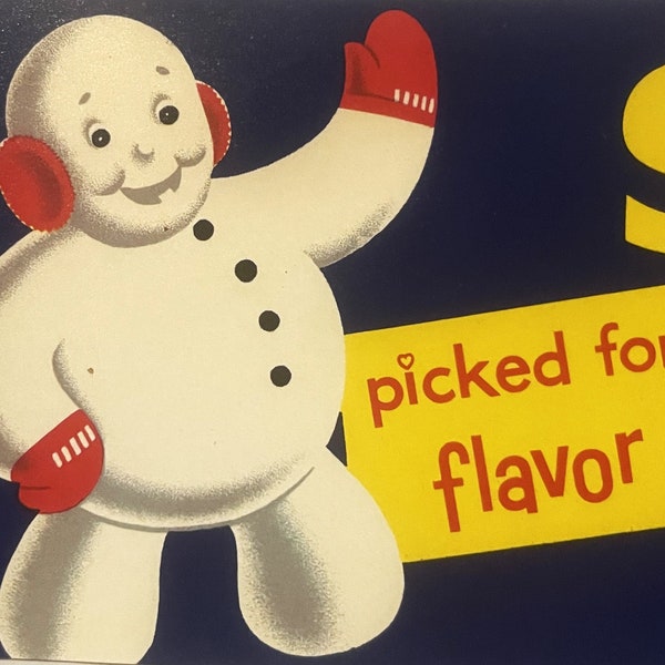 Crate Snowman - Etsy