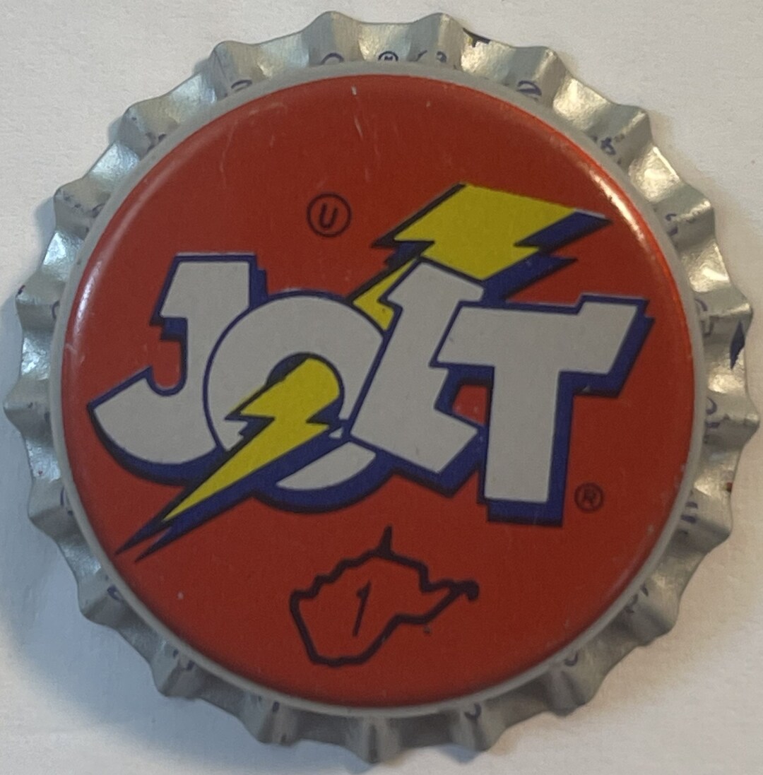 Rare Vintage 1980s Jolt Cola Bottle Cap, Rochester, NY, Amazing Cap! - Etsy