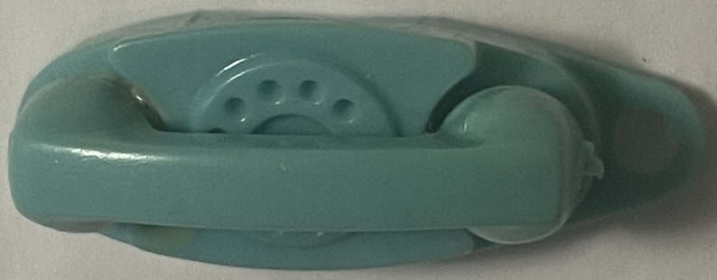 Vintage 1960s Blue Teal Princess Phones Keychain Key Chain - Etsy
