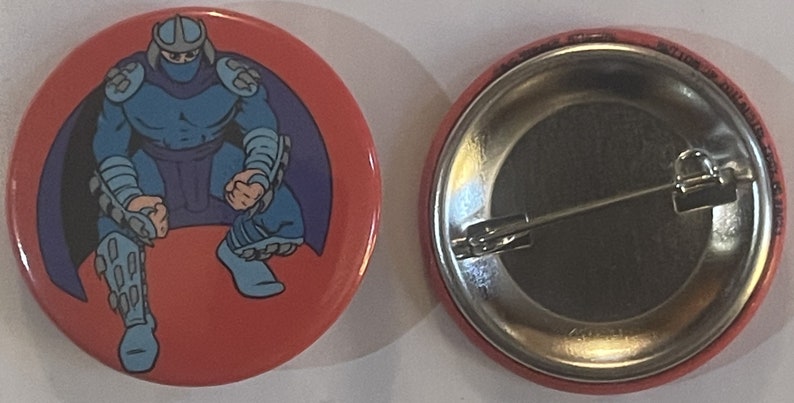 Vintage 1990 TMNT Shredder Movie Pin – Original Teenage Mutant Ninja ...