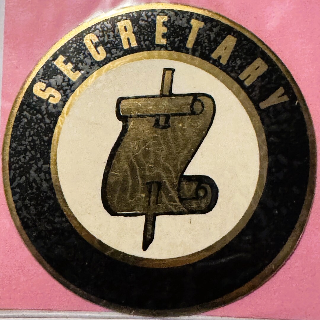 Rare Vintage 1960s Secretary Decal - Sticker, Unopened, Walterboro, SC ...